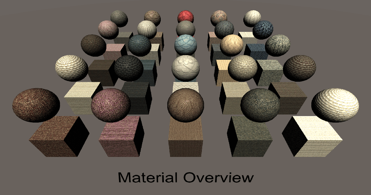 75 Fabric Materials Ready, Volume. 12 | 2D Fabric | Unity Asset Store