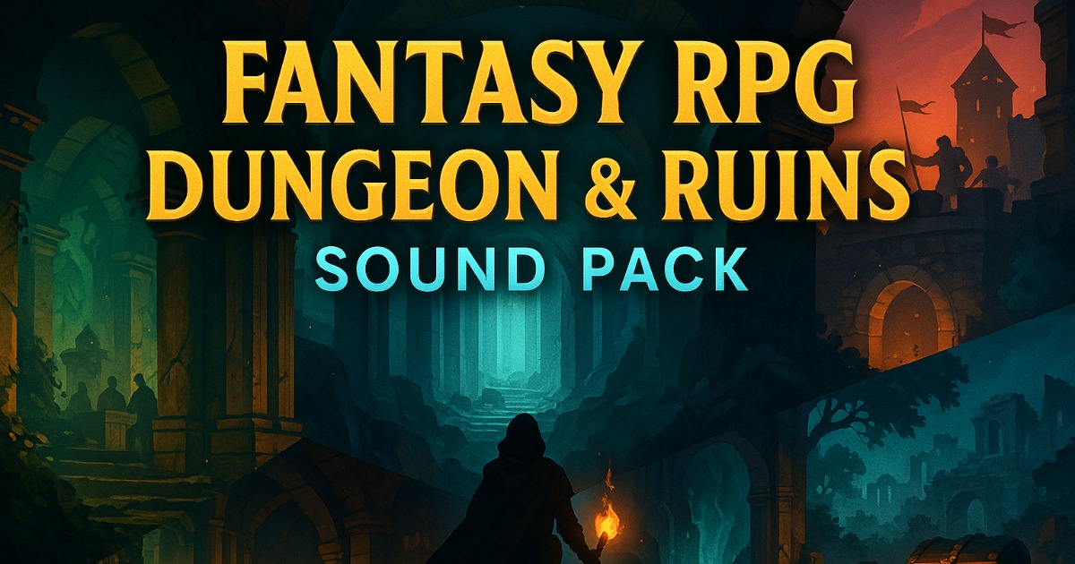 Fantasy RPG Dungeon & Ruins Sound Pack | Audio Music | Unity Asset Store
