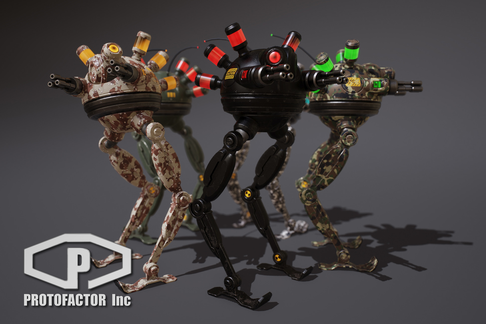 SCI FI: DROID BIPED SENTINEL | 3D 로봇 | Unity Asset Store