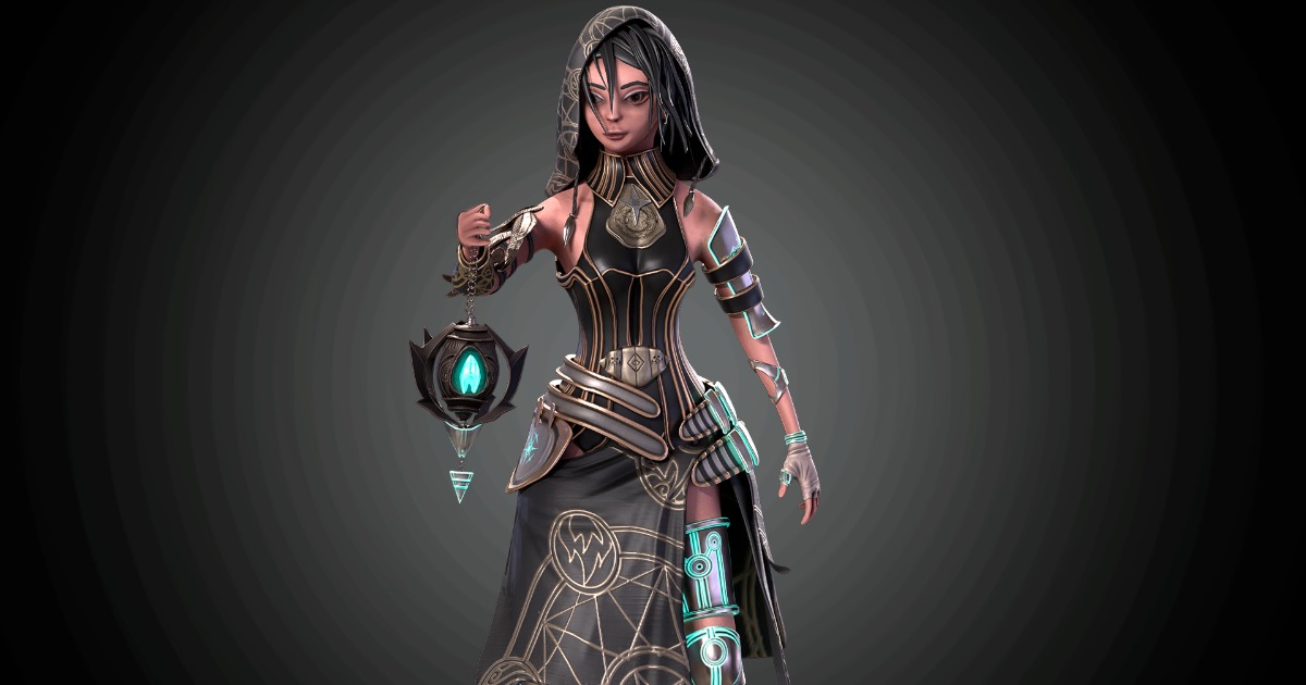Magical Fantasy Girl | 3D Characters | Unity Asset Store