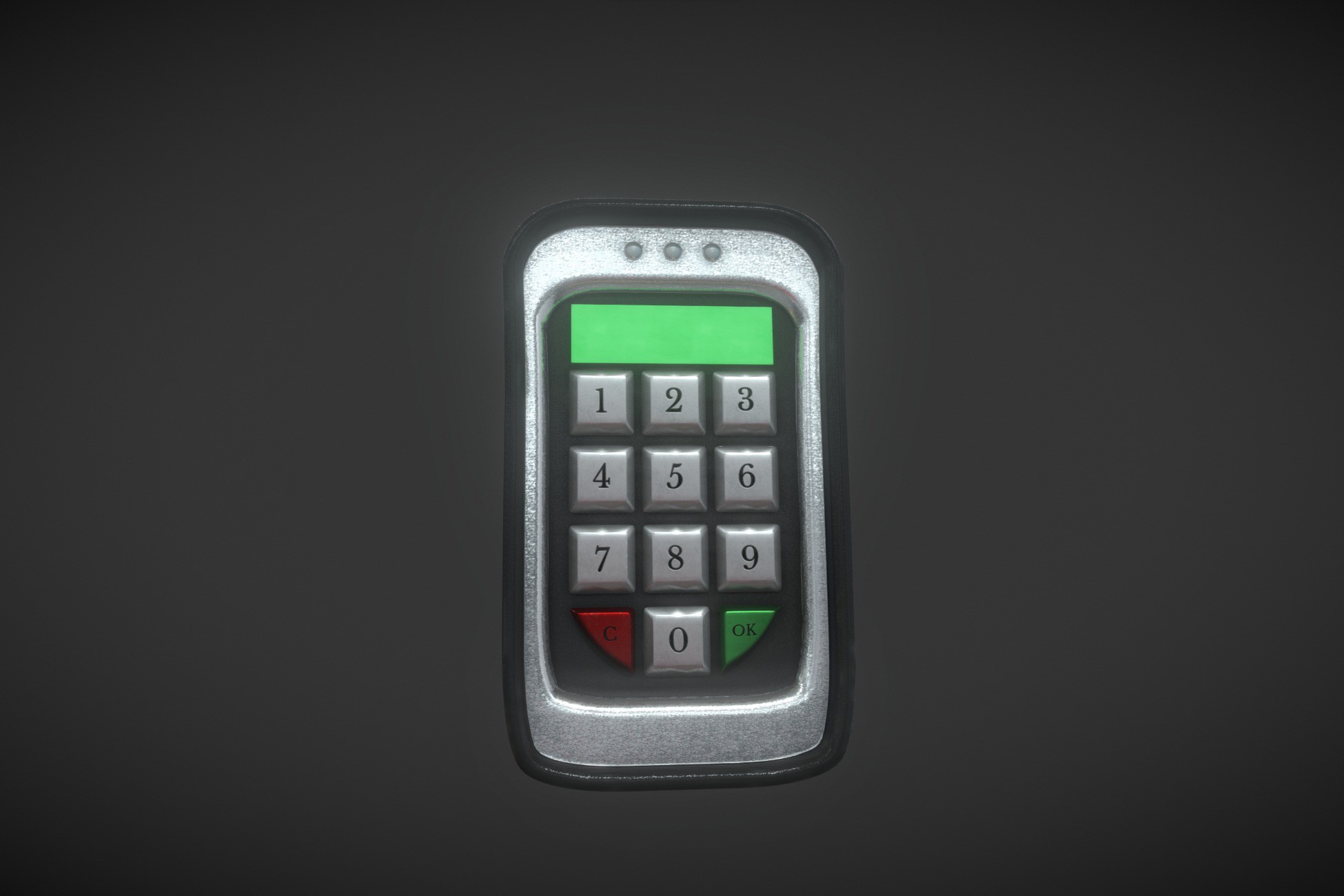 Basic Keypad | 3D Sci-Fi | Unity Asset Store