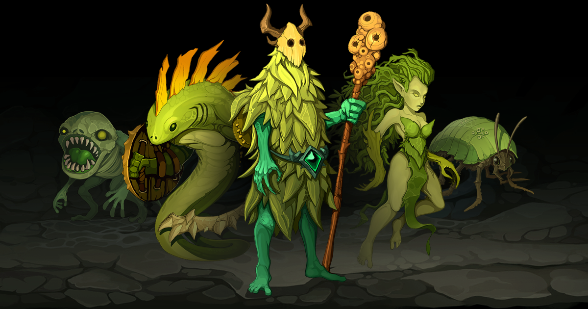 Swamp Creatures | 2D Characters | Unity Asset Store