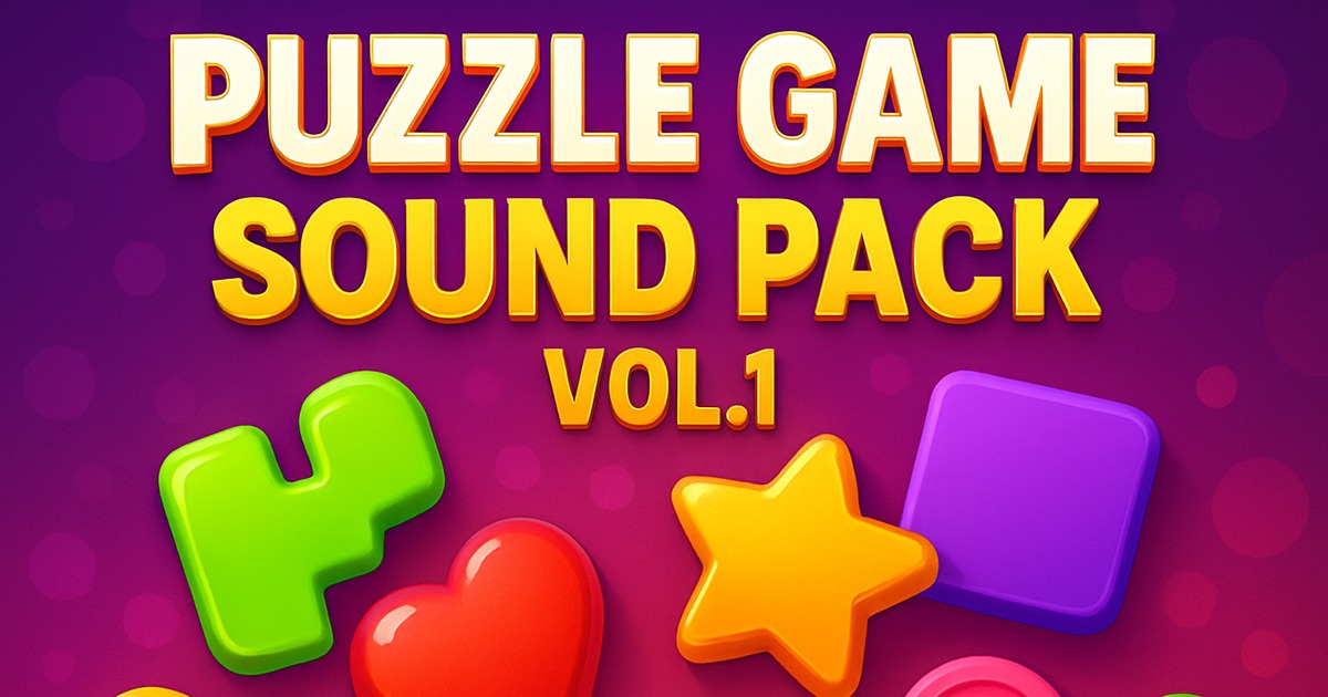 Puzzle Game Sound Pack Vol.1 (10 Tracks) | Audio Music | Unity Asset Store