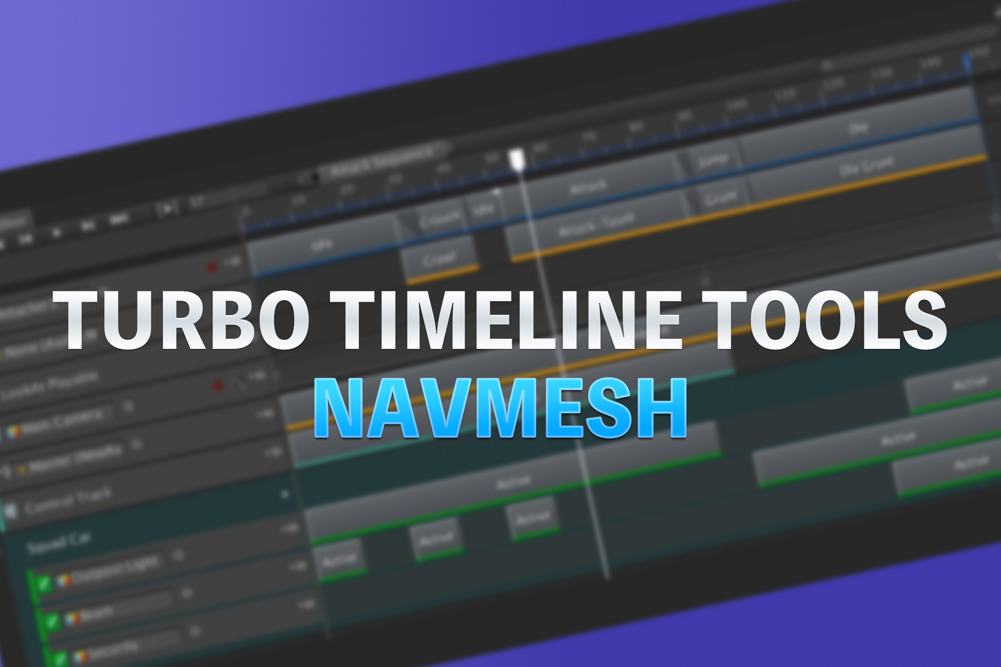 Turbo Timeline Tools - Navmesh Enhanced | Animation Tools | Unity Asset Store