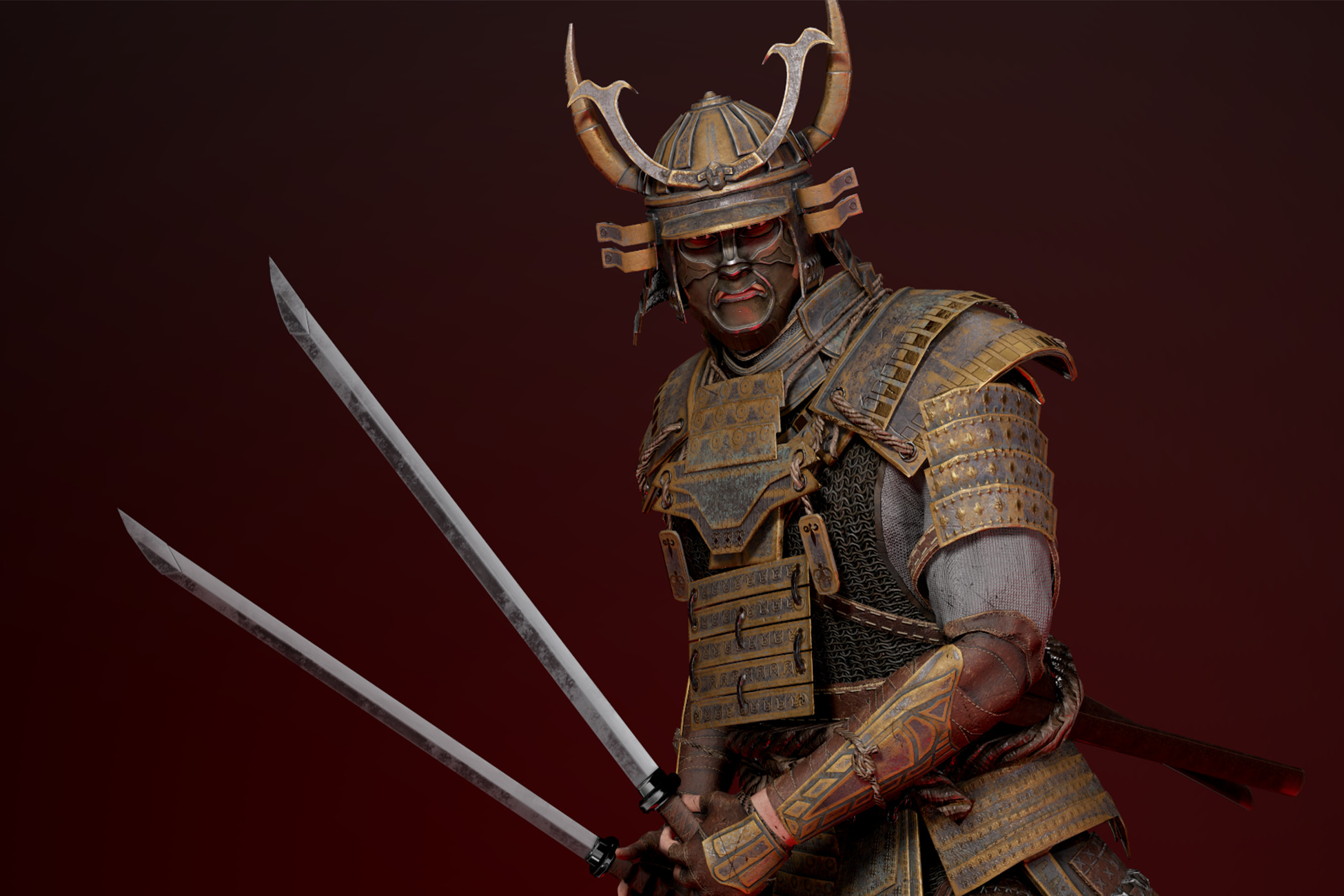 Samurai Boss | 3D 휴머노이드 | Unity Asset Store