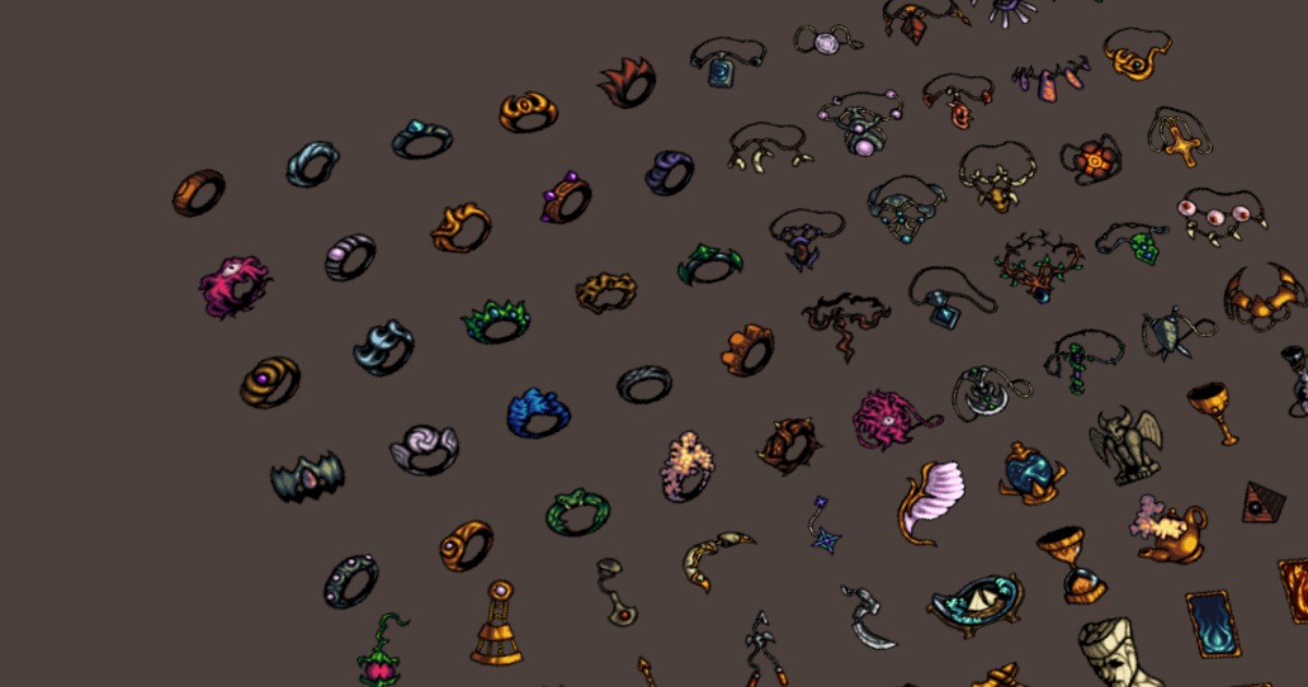 Unique Fantasy Accessory Collection | 2D GUI | Unity Asset Store