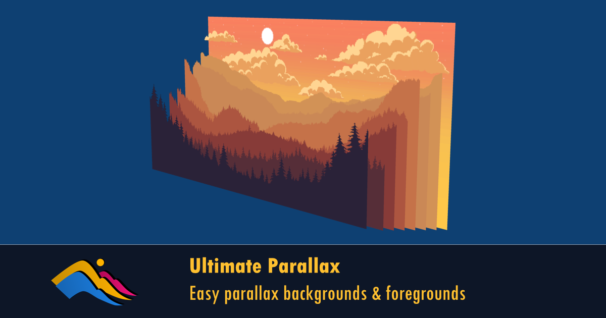 Ultimate Parallax - Sprite Parallax Manager | Sprite Management | Unity ...