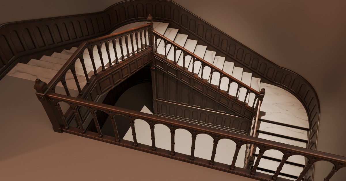Wooden Staircase Modular (Extended Pack) | 3D Interior | Unity Asset Store