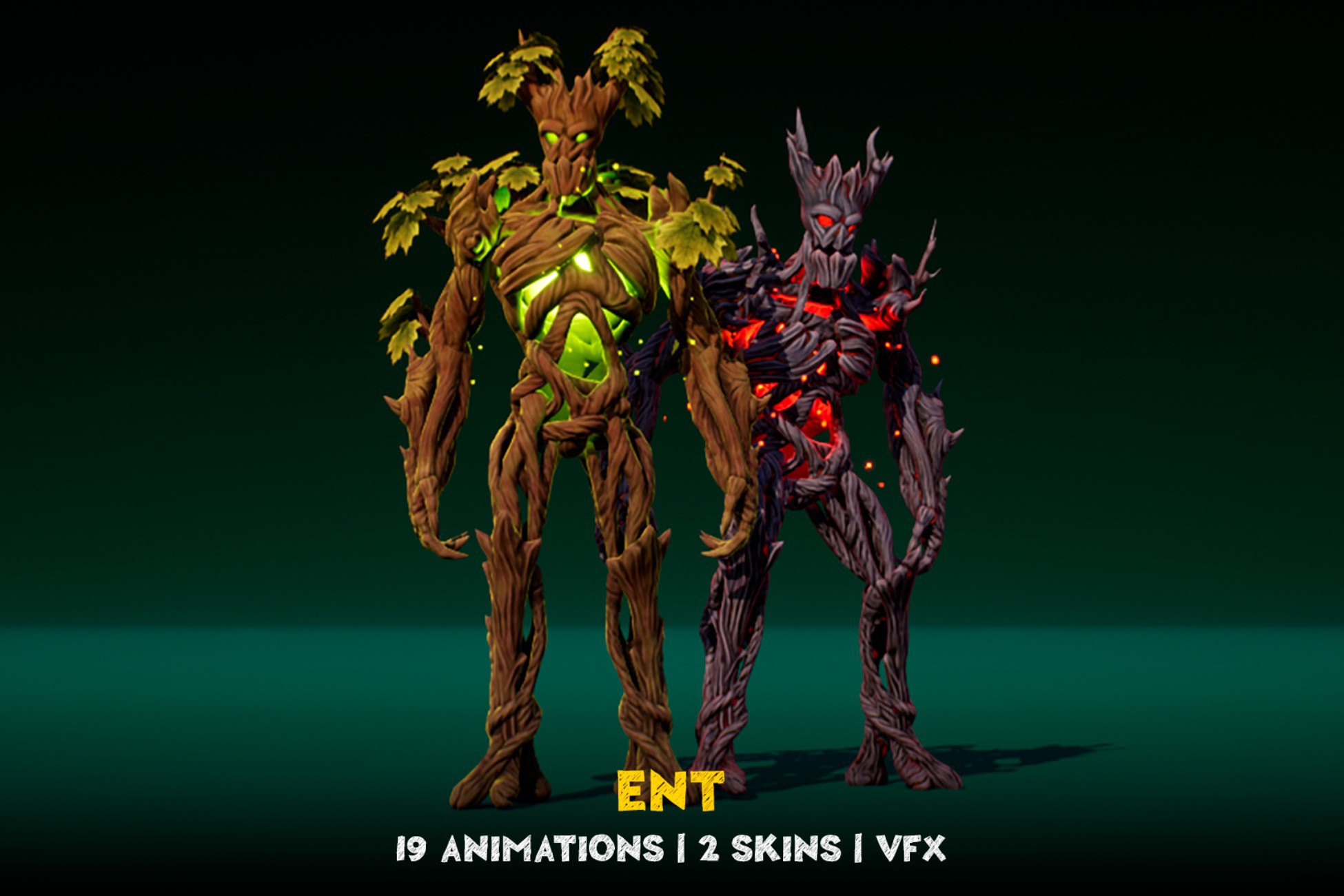 Ent | 3D 生物 | Unity Asset Store