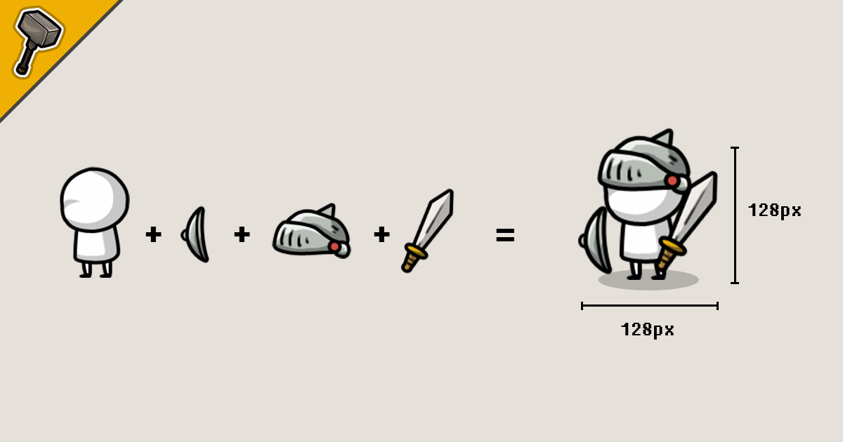 2D Simple Character : Swordman | 2D Characters | Unity Asset Store