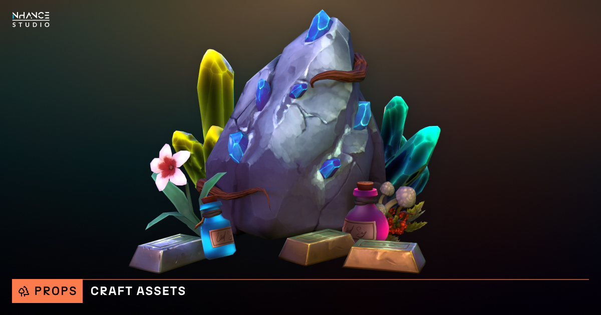 Stylized Craft Assets | 3D Props | Unity Asset Store