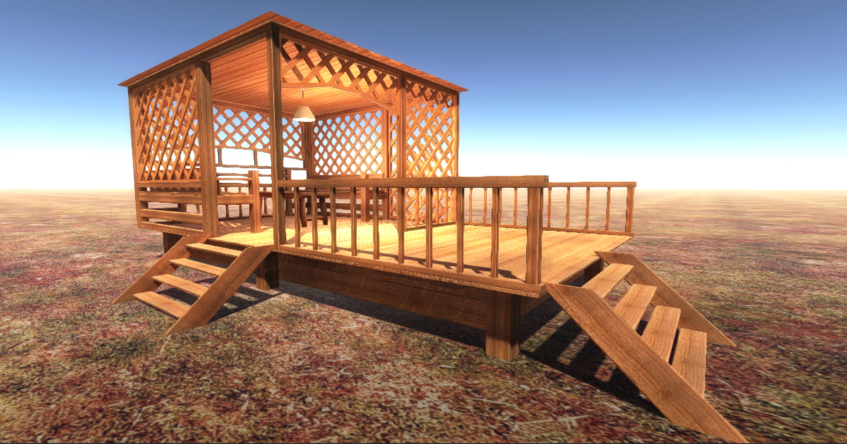 Pavilion | 3D Exterior | Unity Asset Store