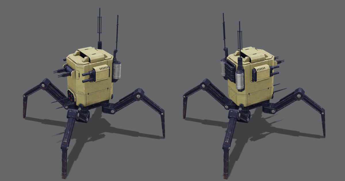 Spiderbot | 3D Robots | Unity Asset Store