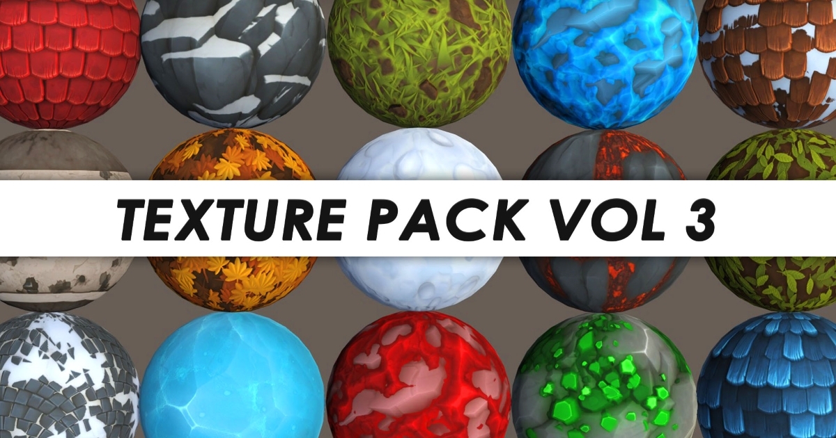 Stylized Textures - Pack Vol 3 | 2D Textures & Materials | Unity Asset ...