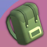 3D Low Poly Backpacks