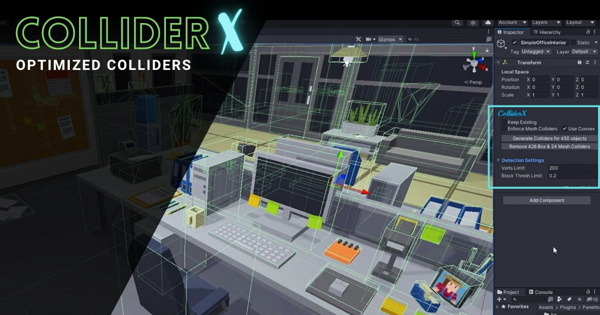 Collider-X | Level Design | Unity Asset Store