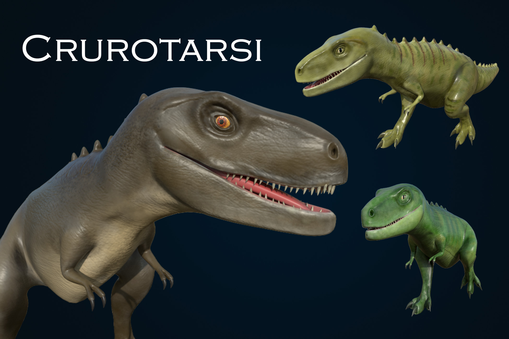 Crurotarsi | Characters | Unity Asset Store