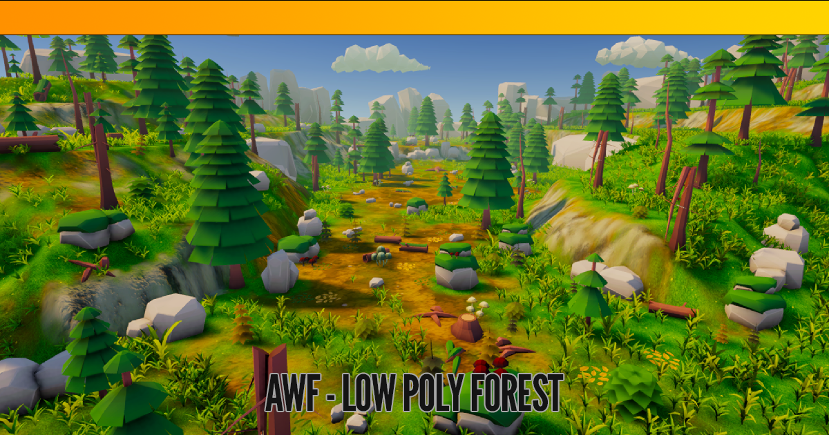AWF - Low Poly Forest | 3D 景色 | Unity Asset Store