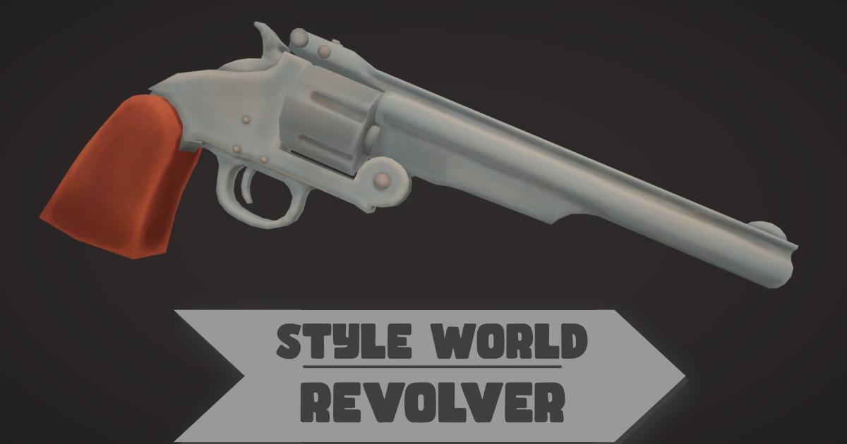 Style World - Wild West Revolver - Rigged & Animated | 3D Weapons ...
