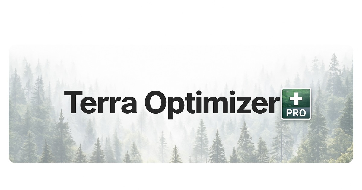 TerraOptimizer | 지형 | Unity Asset Store