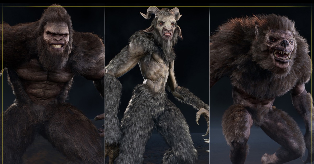 Mythical_pack_1 | 角色 | Unity Asset Store