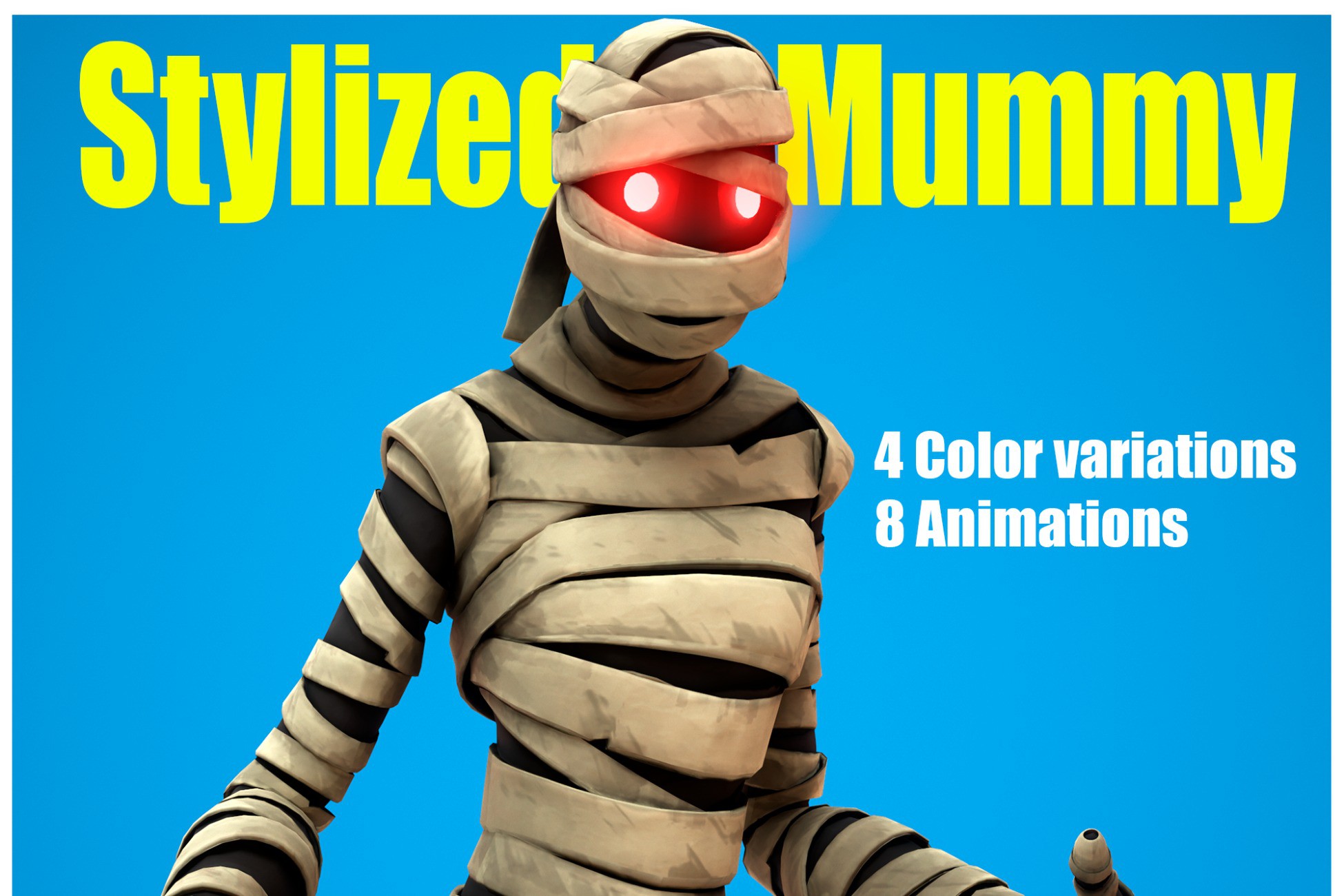 Stylized Mummy | 3D Characters | Unity Asset Store