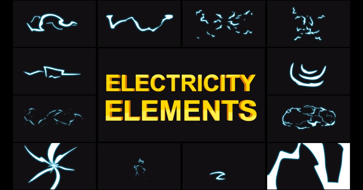 2DFX Electricity Elements | VFX | Unity Asset Store