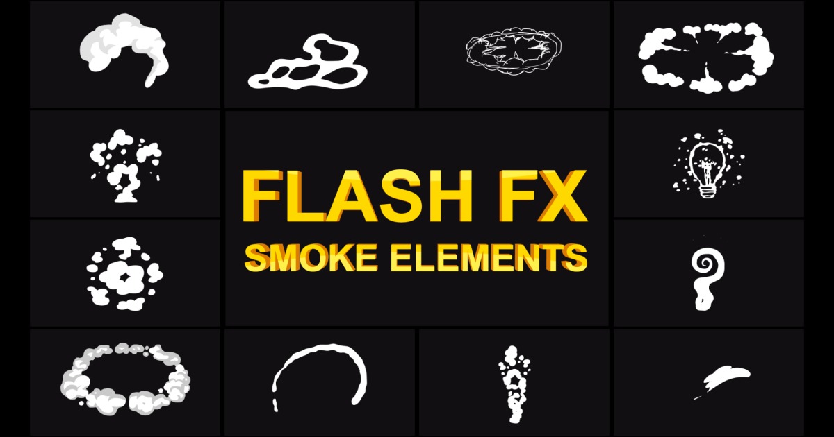 2D Flash FX Smoke Elements | VFX | Unity Asset Store