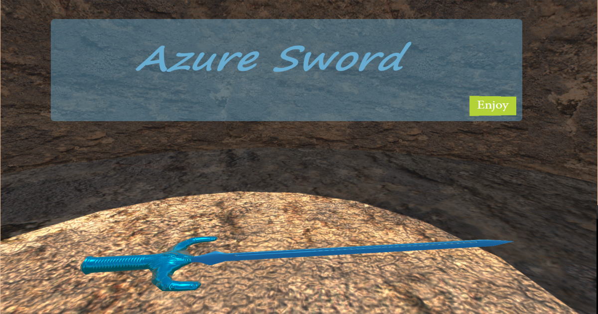 Azure Sword | 3D 武器 | Unity Asset Store