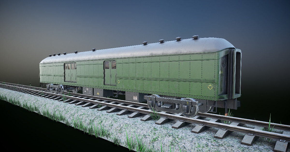 Cargo wagon | 3D Land | Unity Asset Store