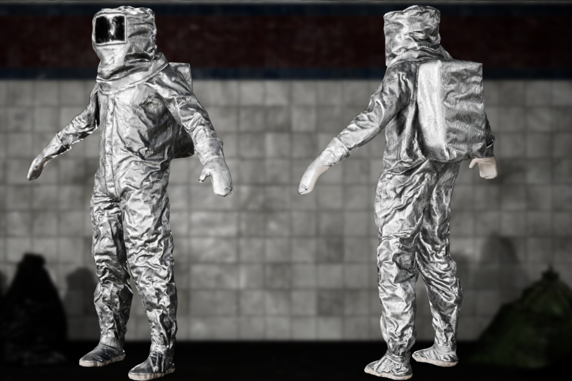 Protection suit 2 | 3D Humanoids | Unity Asset Store