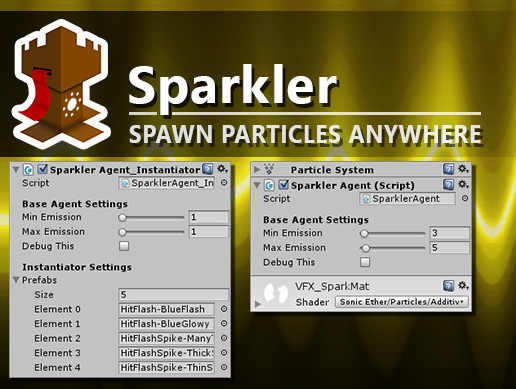 Sparkler Spawn Particles Anywhere Particleseffects Unity Asset Store