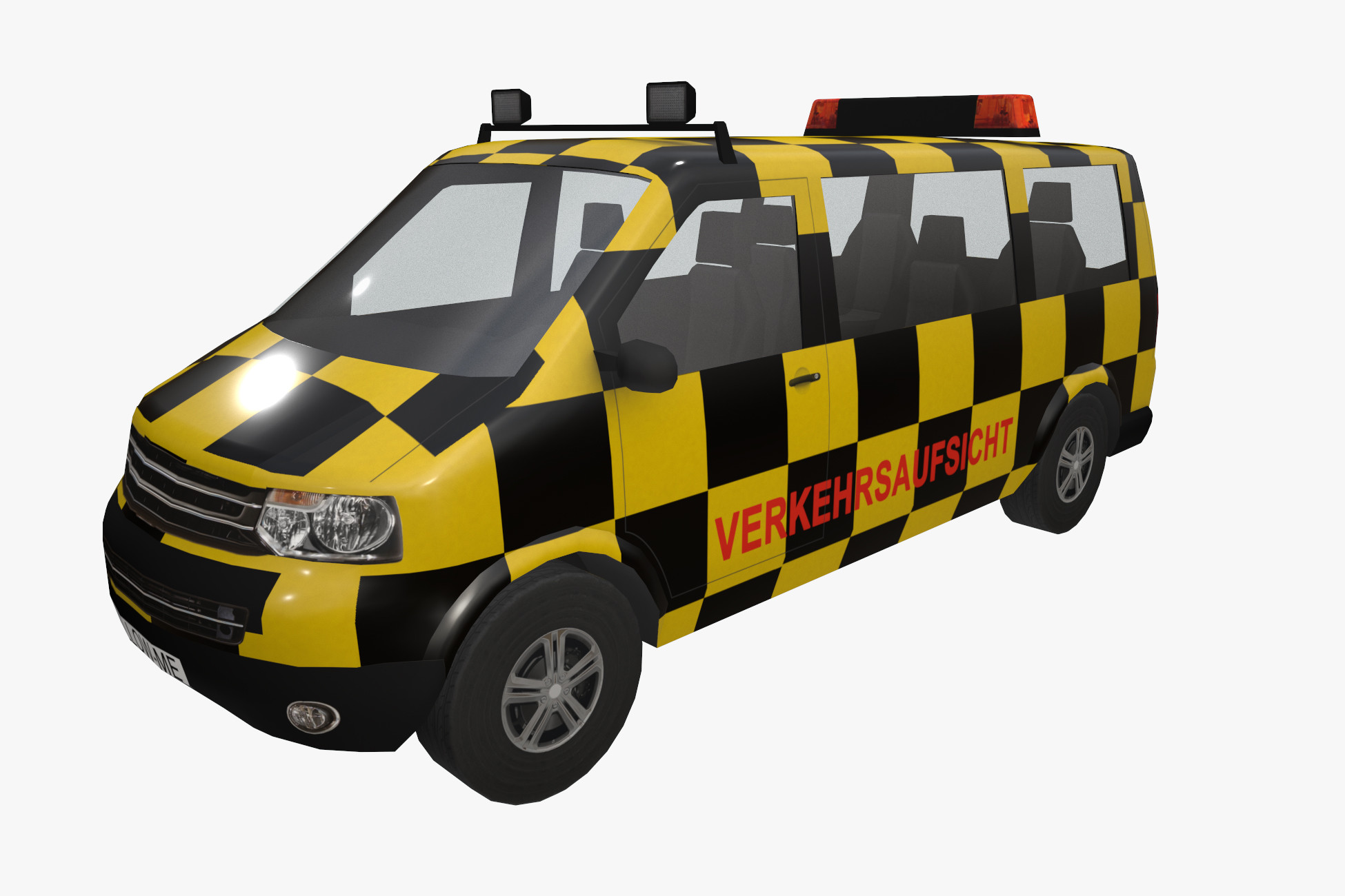 Airport Follow Me Car (433) | 3D Land | Unity Asset Store