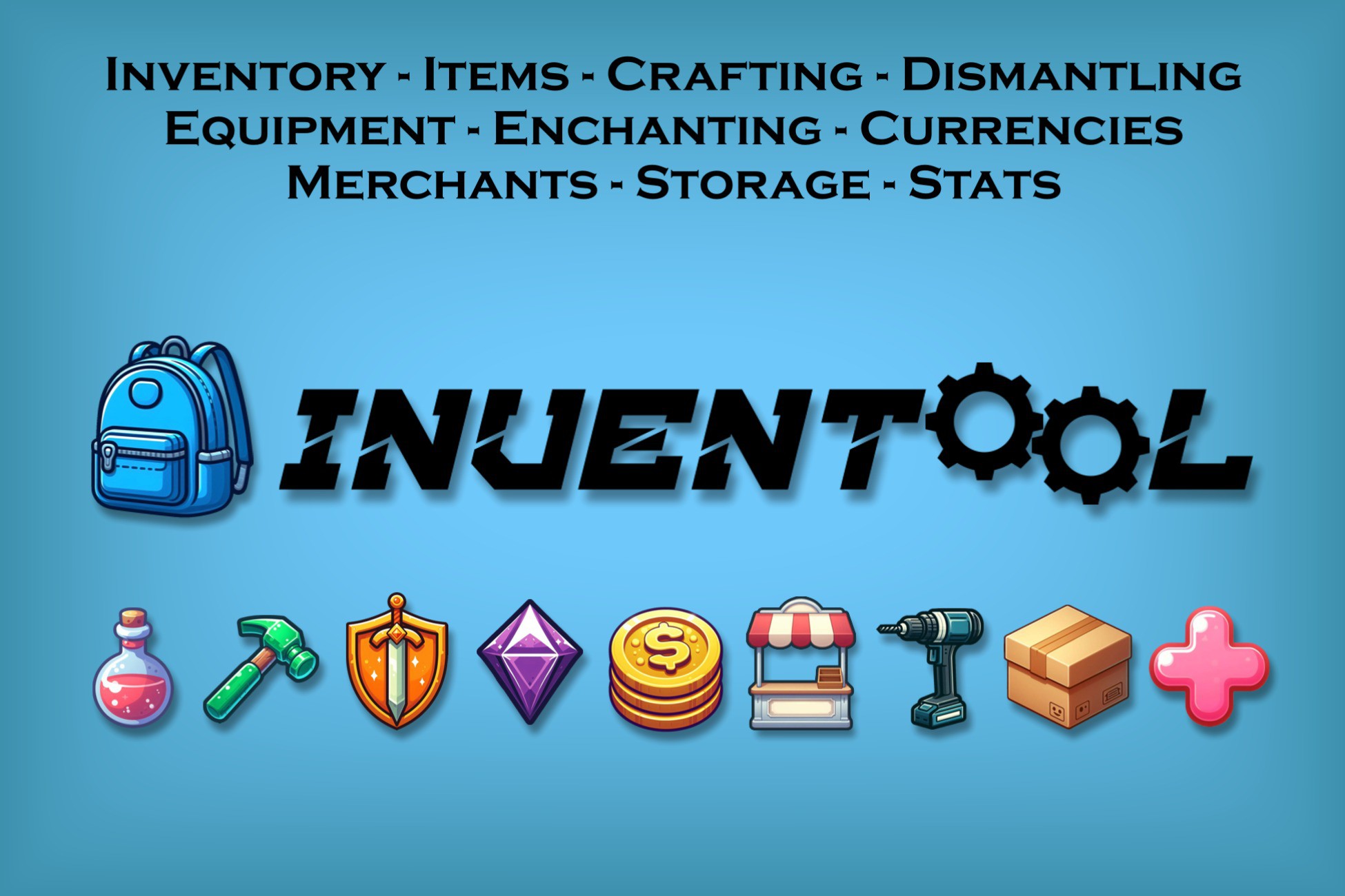 Inventool - Inventory, Items, Crafting, Enchanting, Merchants, Storage & More | Game Toolkits ...