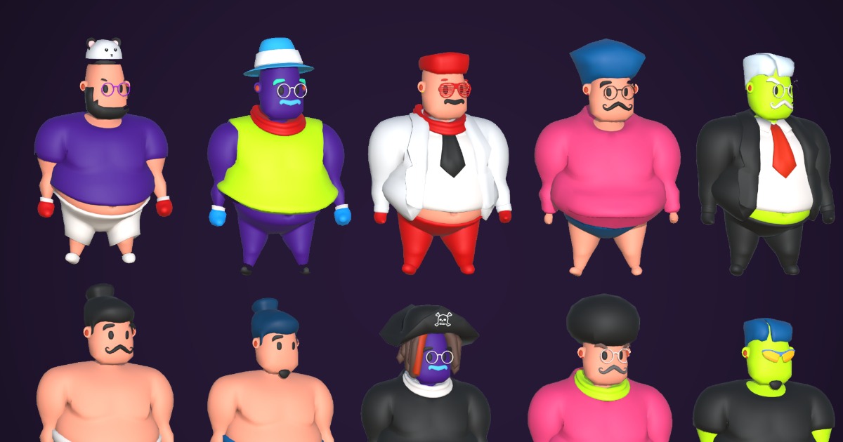 Avatar 2 Toon Infinite Custom Collection 3d 캐릭터 Unity Asset Store