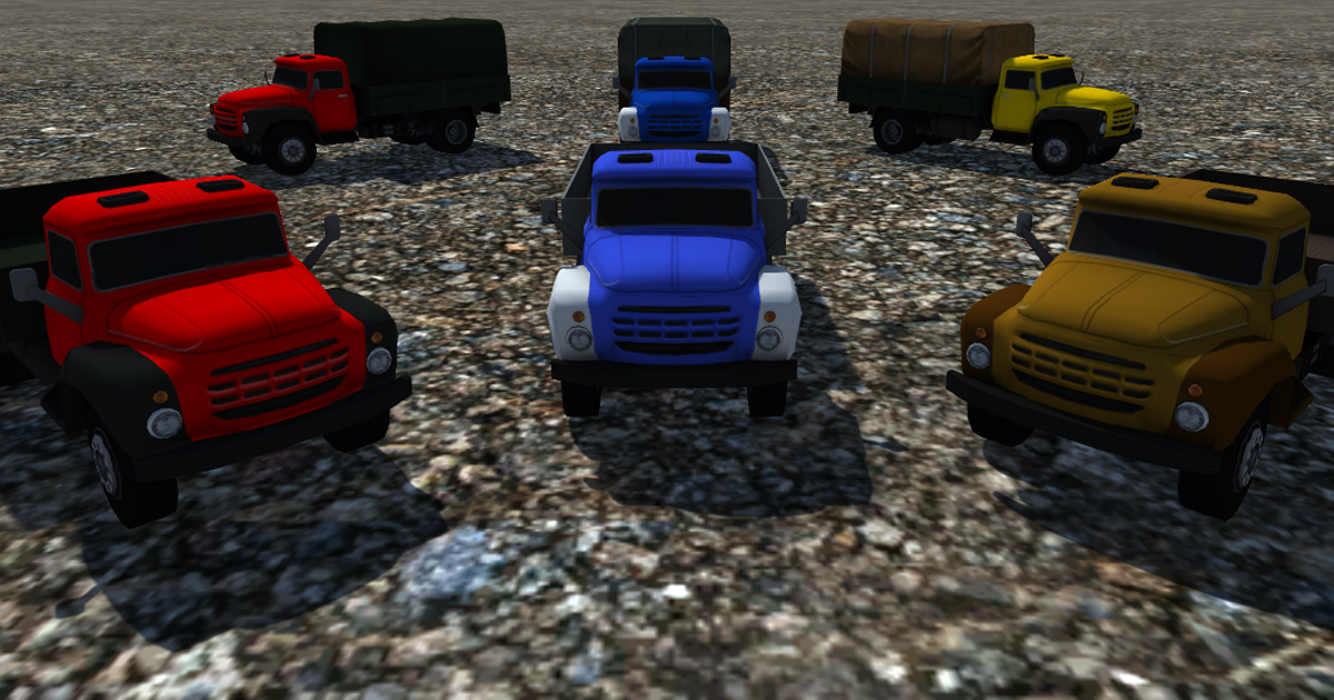 Industrial Small Truck Pack - III | 3D 지상 | Unity Asset Store