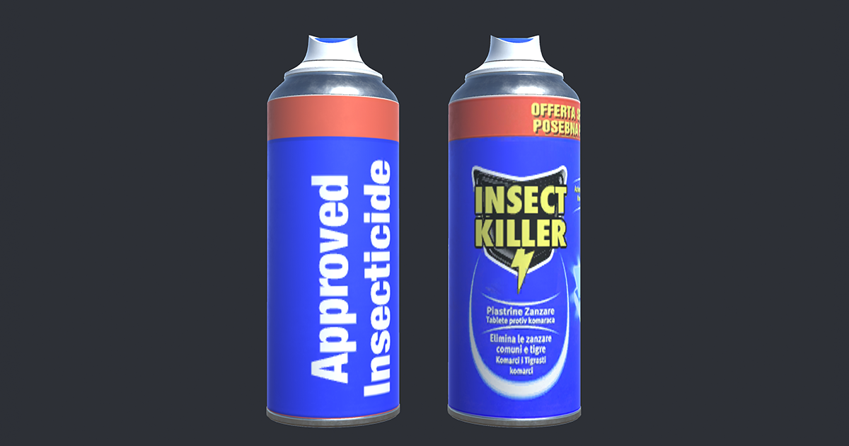 Insecticide Spray | 3D Tools | Unity Asset Store
