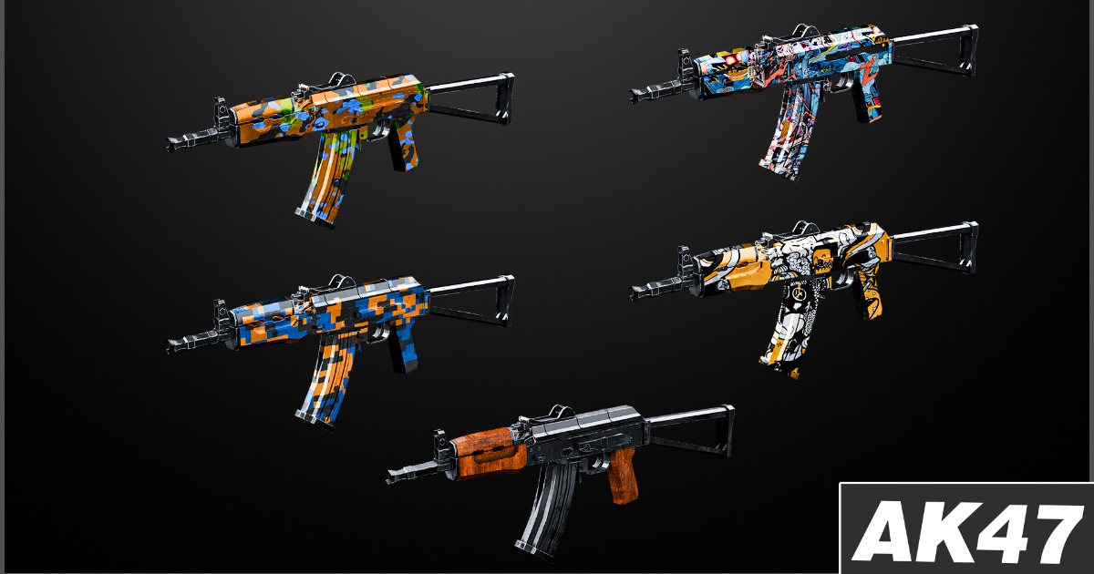 3D GunsPack 1 | 3D Guns | Unity Asset Store