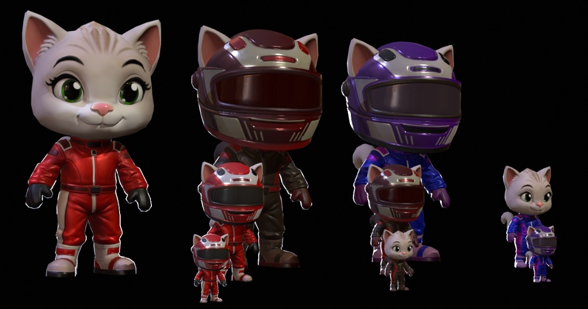 Cat5Pack3 | Characters | Unity Asset Store