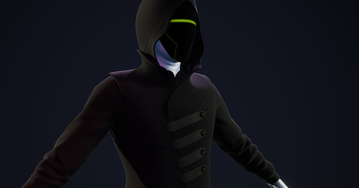 Sci-Fi Assassin Outfit Male from Tafi | 3D Clothing | Unity Asset Store