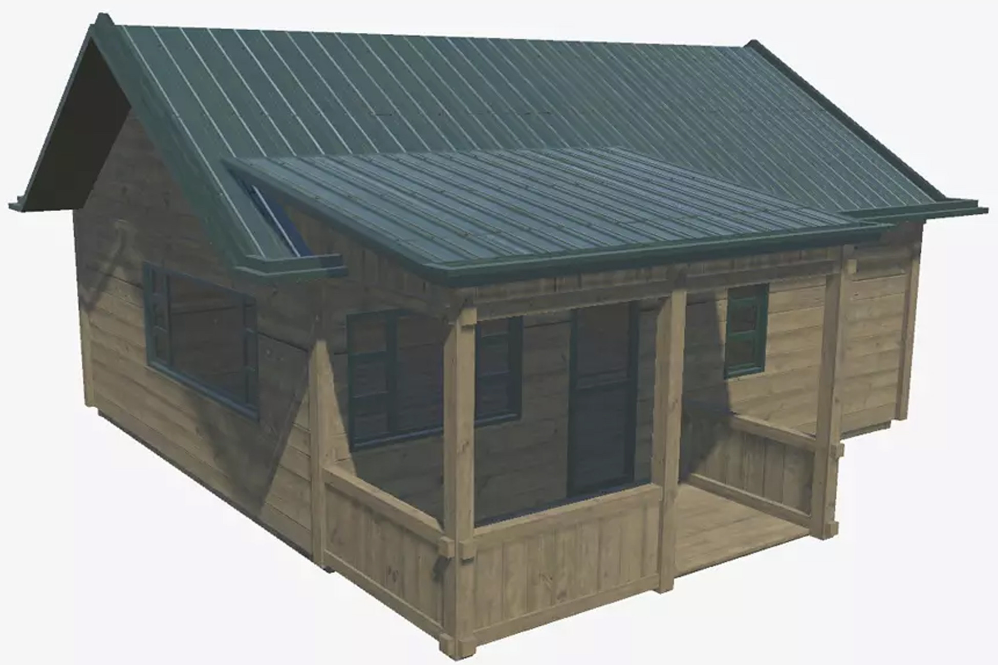 Cabin | 3D Exterior | Unity Asset Store