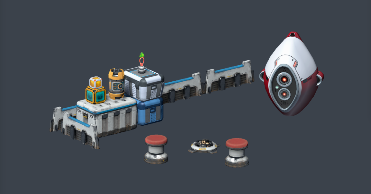 Sci-Fi Objects | 3D Props | Unity Asset Store