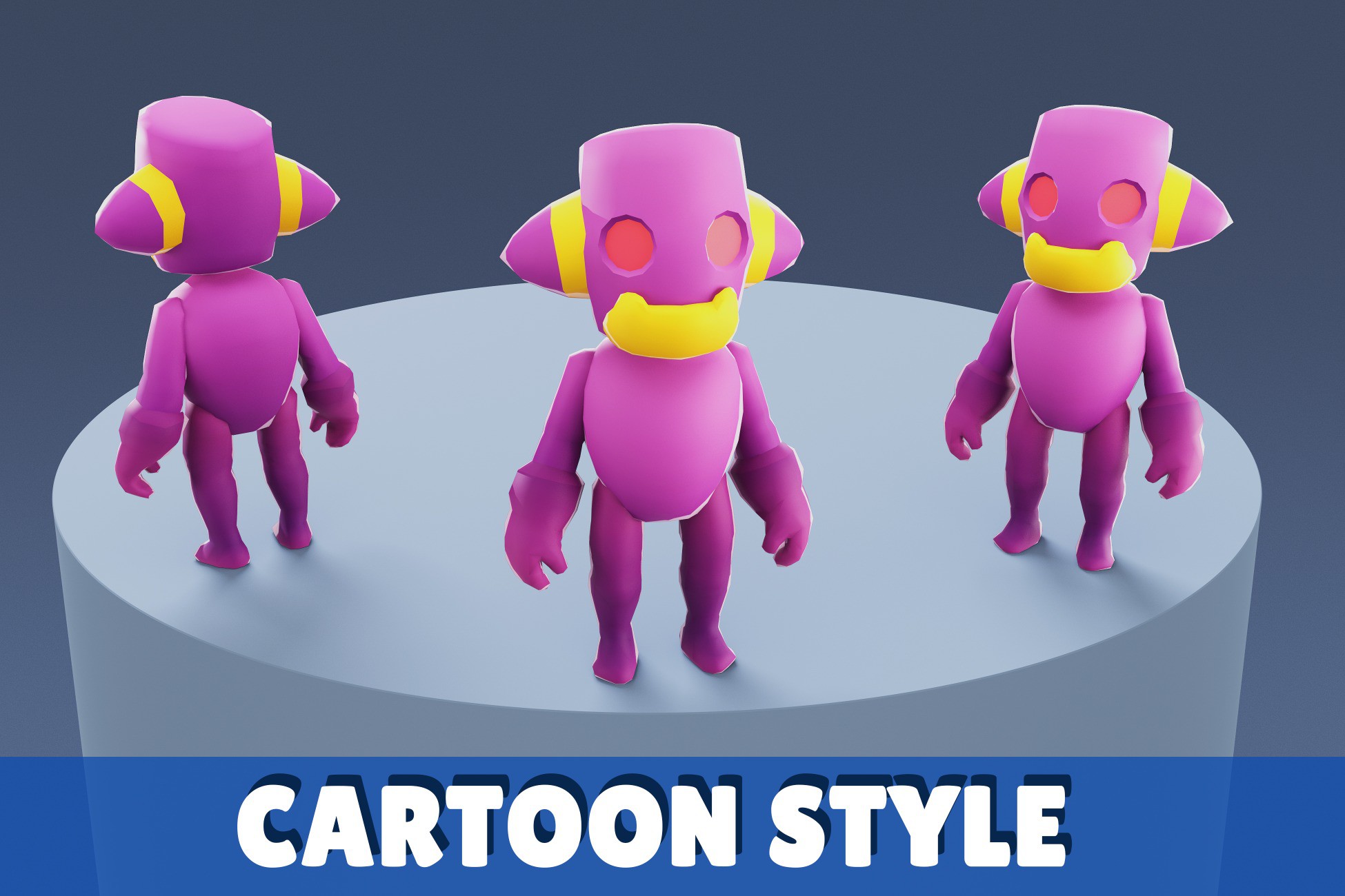 Cartoon Characters - Small Devil Warrior | 3D Creatures | Unity Asset Store