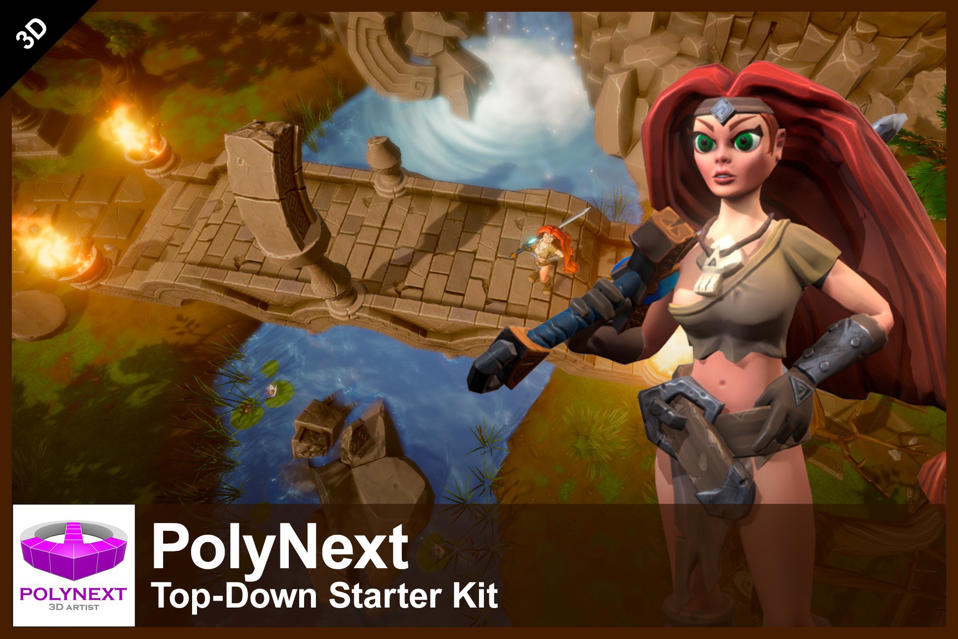 Top-Down Starter Kit [SWVictoria] | 3D Fantasy | Unity Asset Store