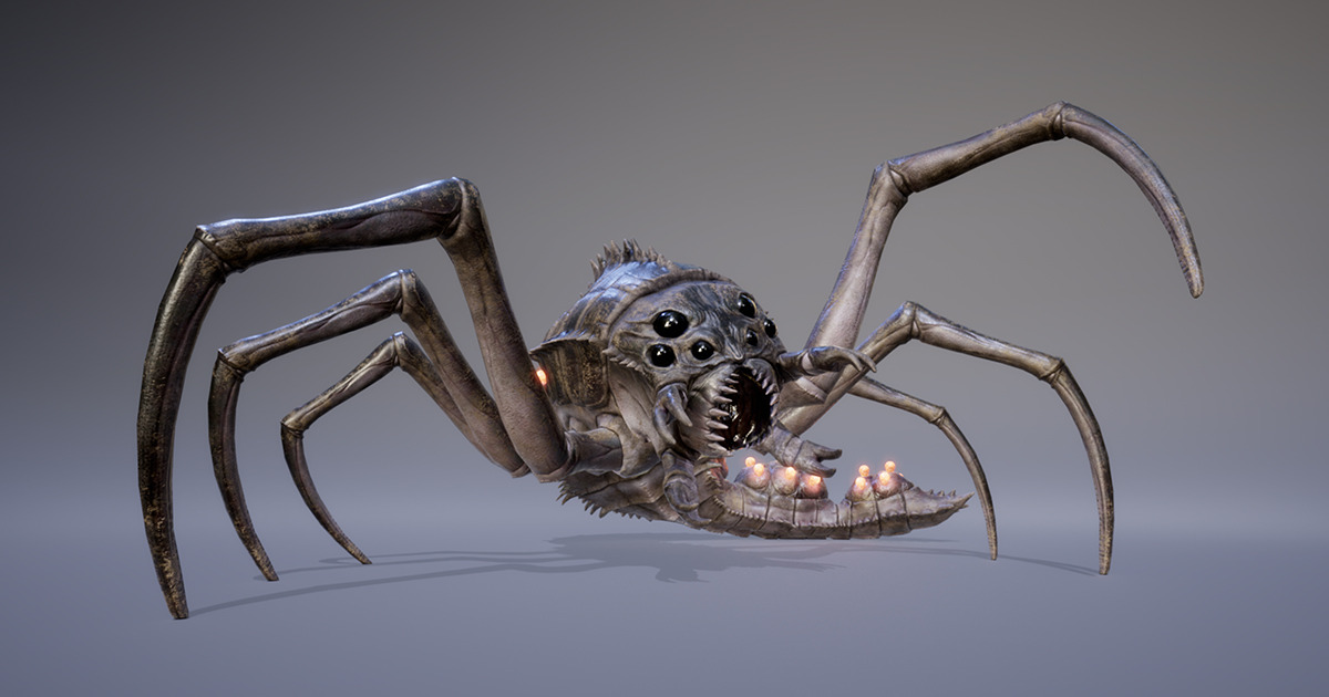 MONSTER: GIGABDOMOCAUDA BOMBIS | 3D Creatures | Unity Asset Store