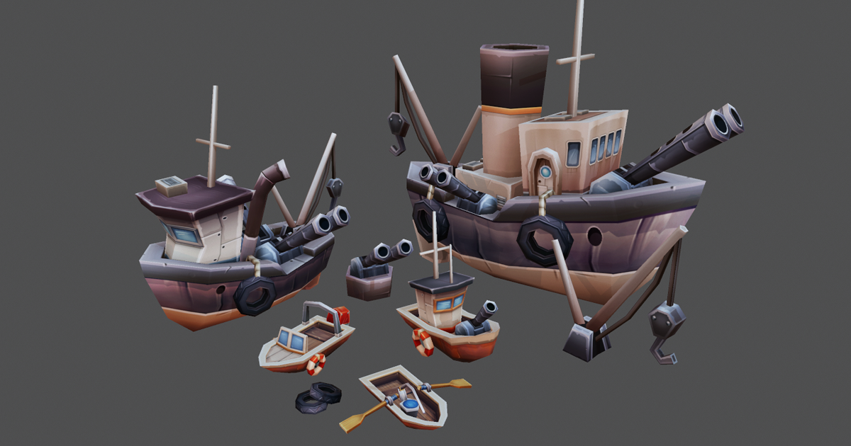 Battle Ships | 3D Sea | Unity Asset Store