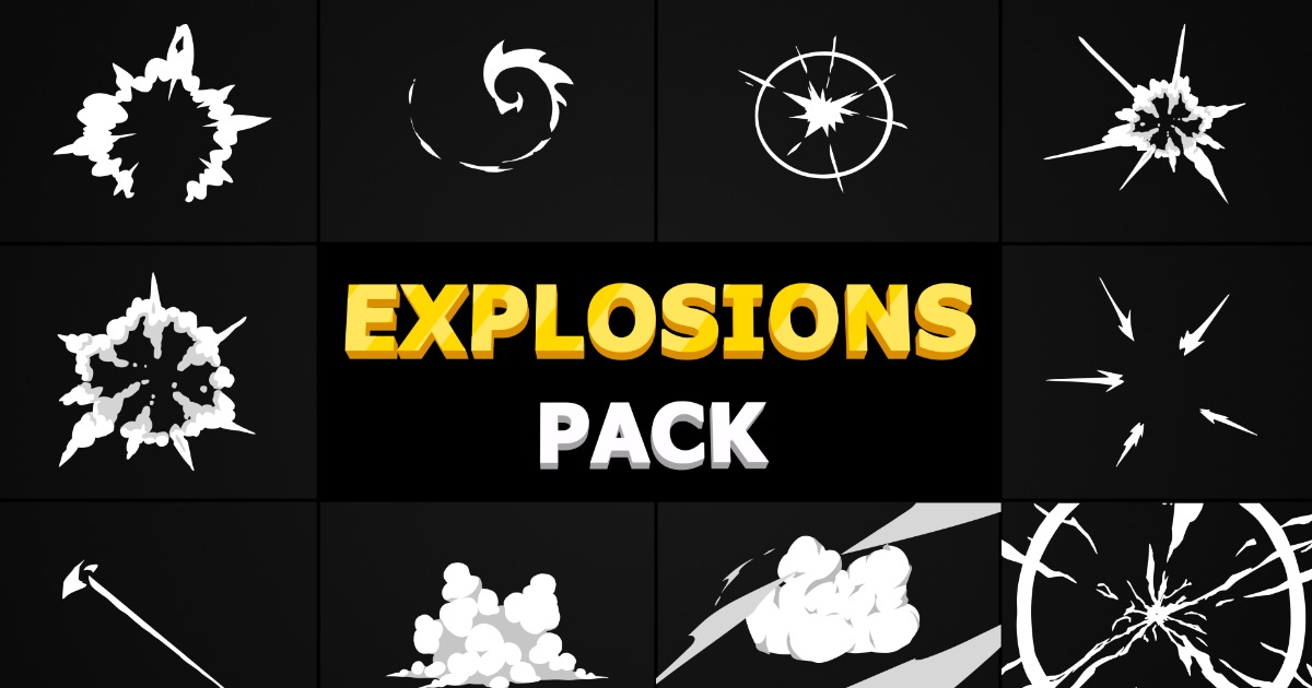 Explosions Pack # 1 | 2D Textures & Materials | Unity Asset Store