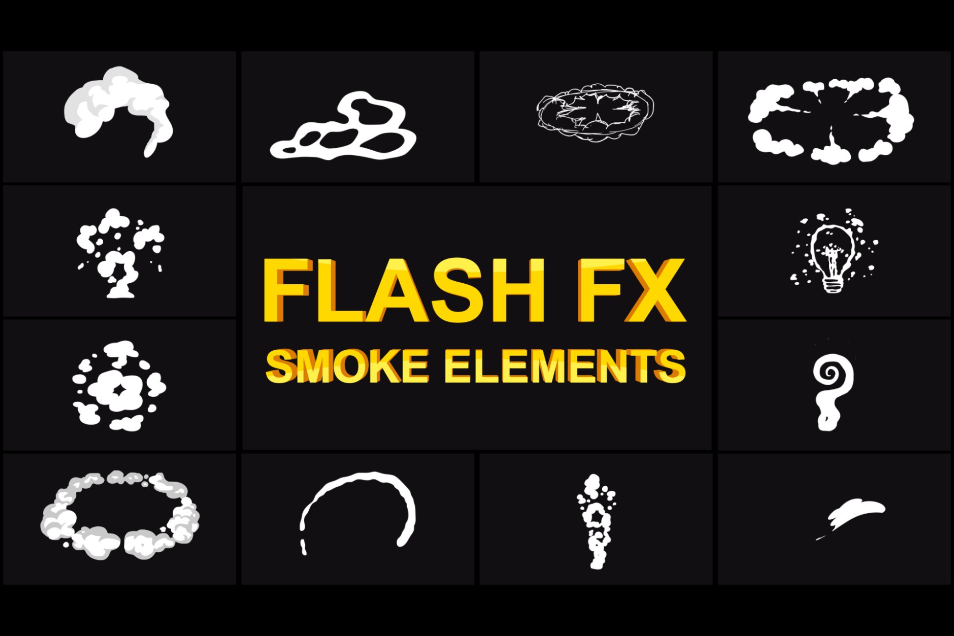2D Flash FX Smoke Elements | VFX | Unity Asset Store