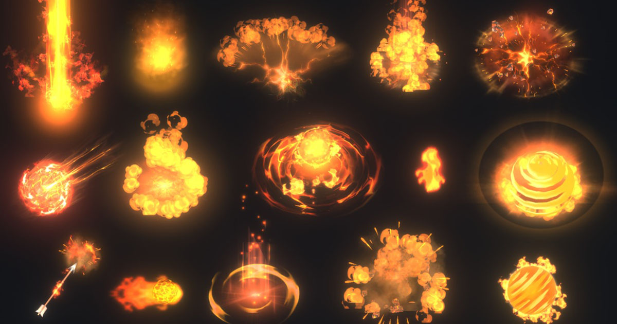 Game VFX - FireSkill Collection(URP) | Fire & Explosions | Unity Asset ...