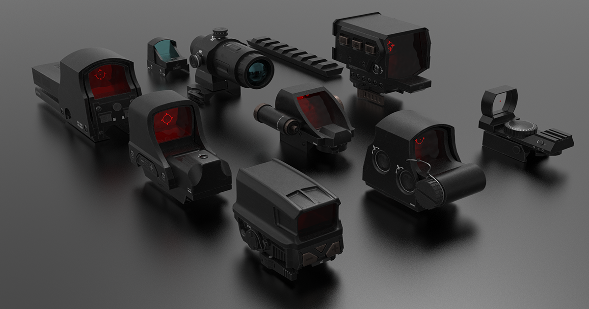 Holographic’s | 3D Guns | Unity Asset Store